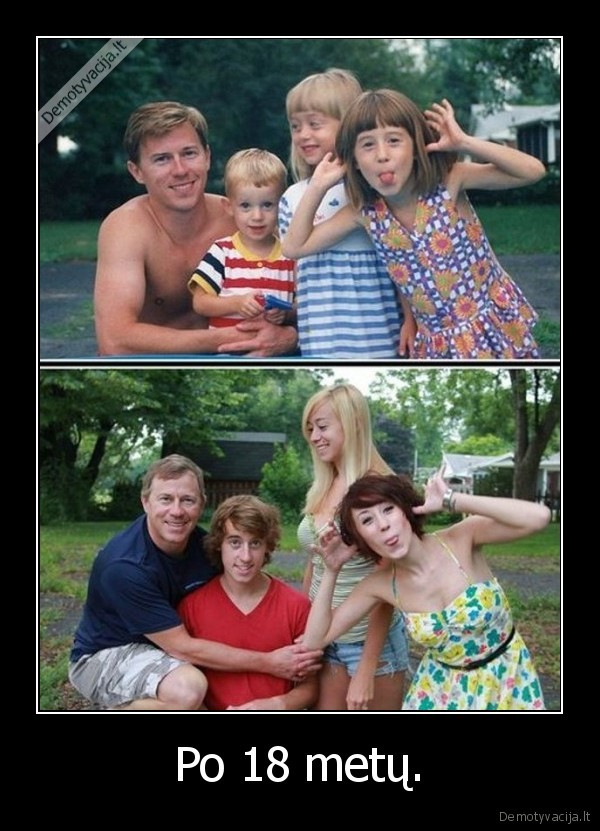 Po 18 metų. | Demotyvacija.lt