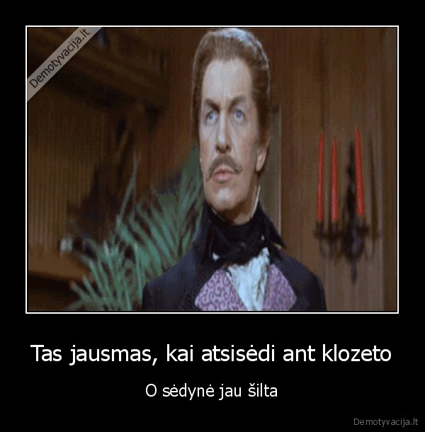 Tas jausmas, kai atsisėdi ant klozeto | Demotyvacija.lt