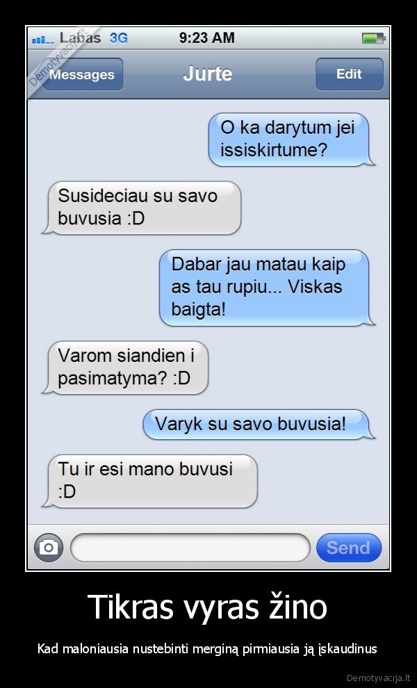 Tikras vyras žino | Demotyvacija.lt