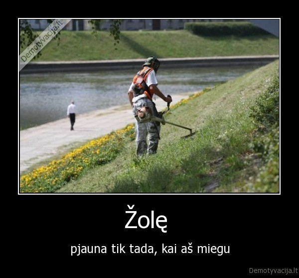 Žolę | Demotyvacija.lt